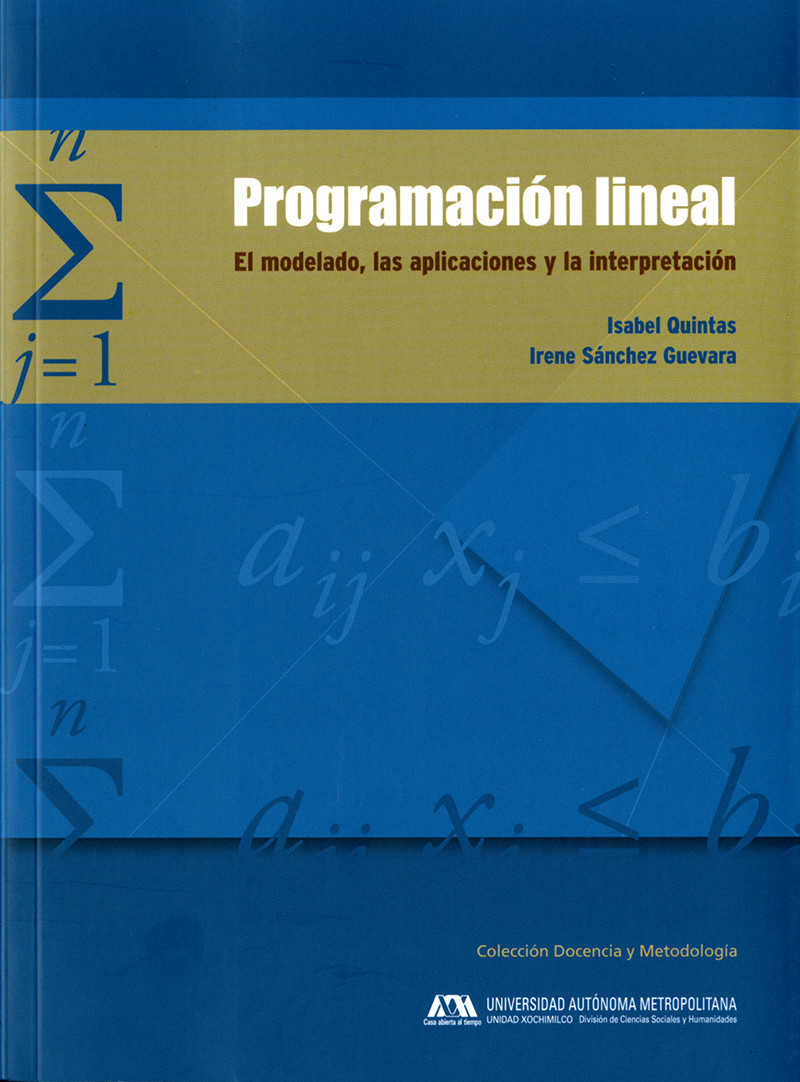 Programacion Lineal Programación Lineal – Métodos Cuantitativos